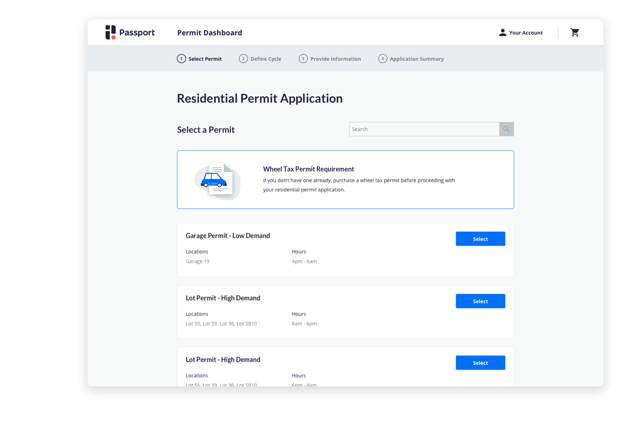 Digital Permits Product Details - Passport
