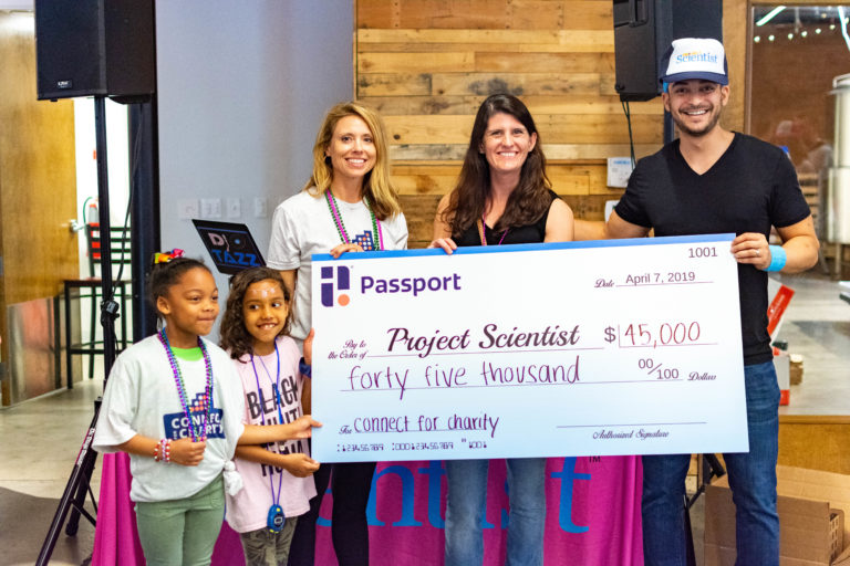 Passport and local community raise $45,000 for Project Scientist