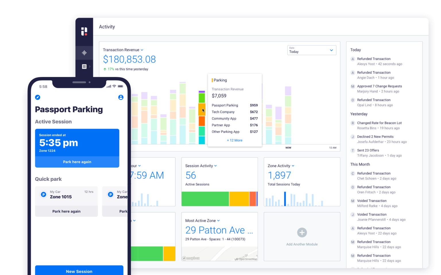 Digital Platform for Mobility Infrastructure & Payments